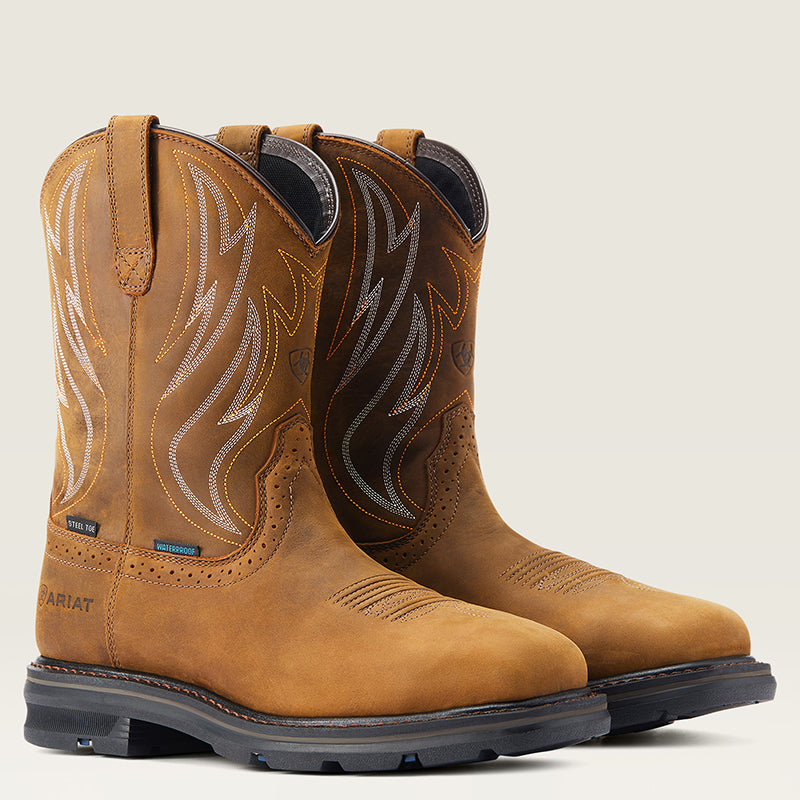 Men's Pull On Work Boots – Russell's Western Wear, Inc.