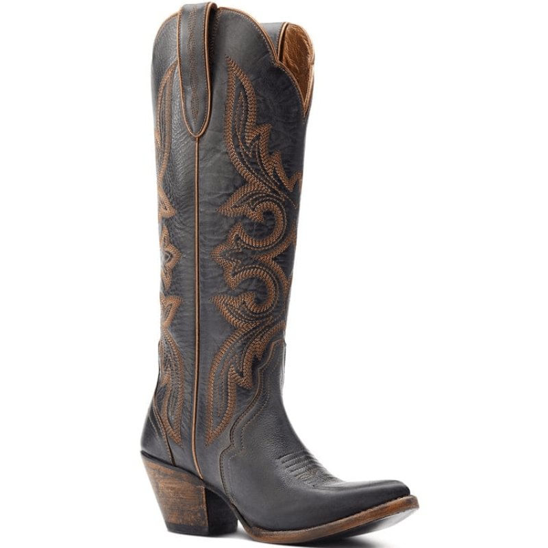 Ariat Women's Belinda Black StretchFit J Toe Western Boots 10044414 ...