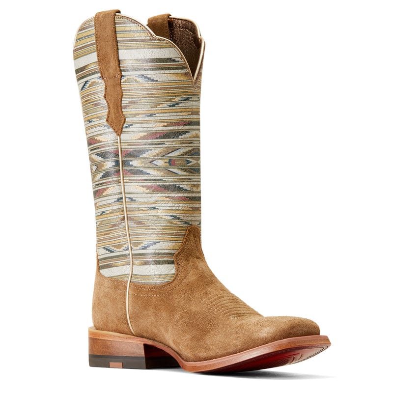 Ariat Women's Frontier Chimayo Dijon Roughout Square Toe Western Boots ...