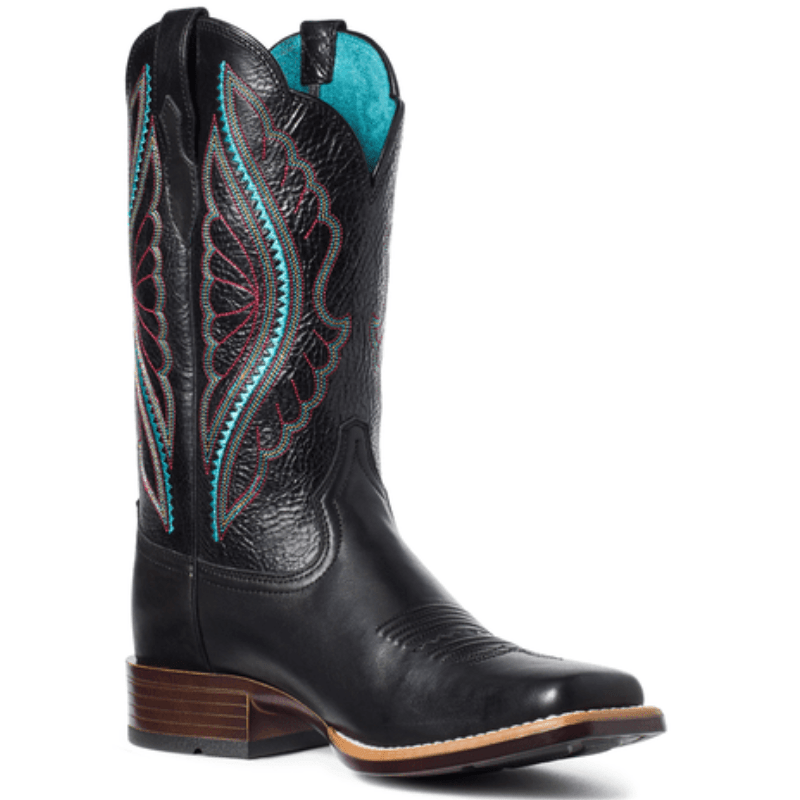 Ariat Women's PrimeTime True Black Western Boot 10035934 – Russell's ...