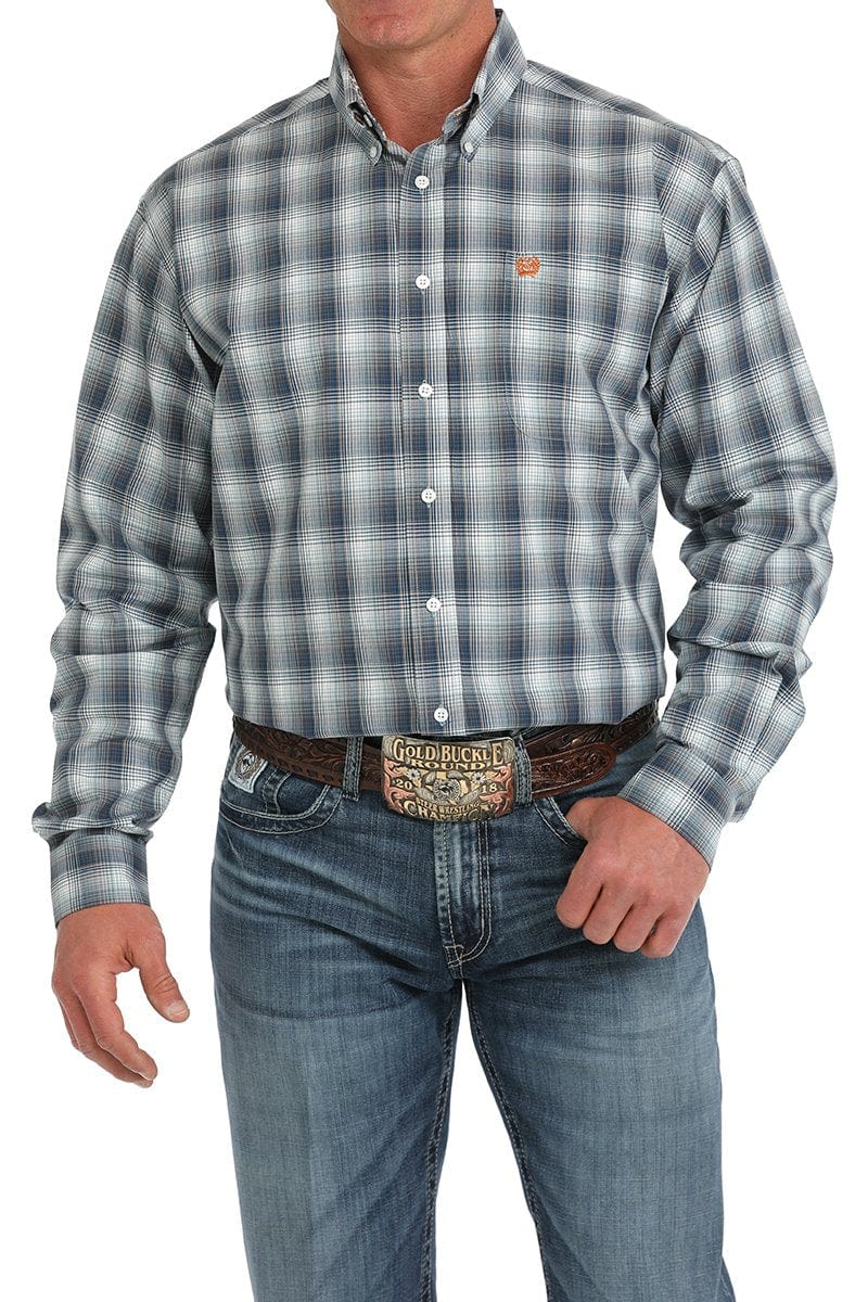 Cinch Men's Plaid Button Down Western Shirt MTW1105893 – Russell's ...