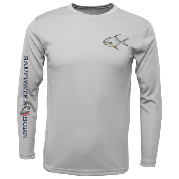 Permit on Chest Long Sleeve UPF 50+ Dry-Fit Shirt – Russell's Western ...