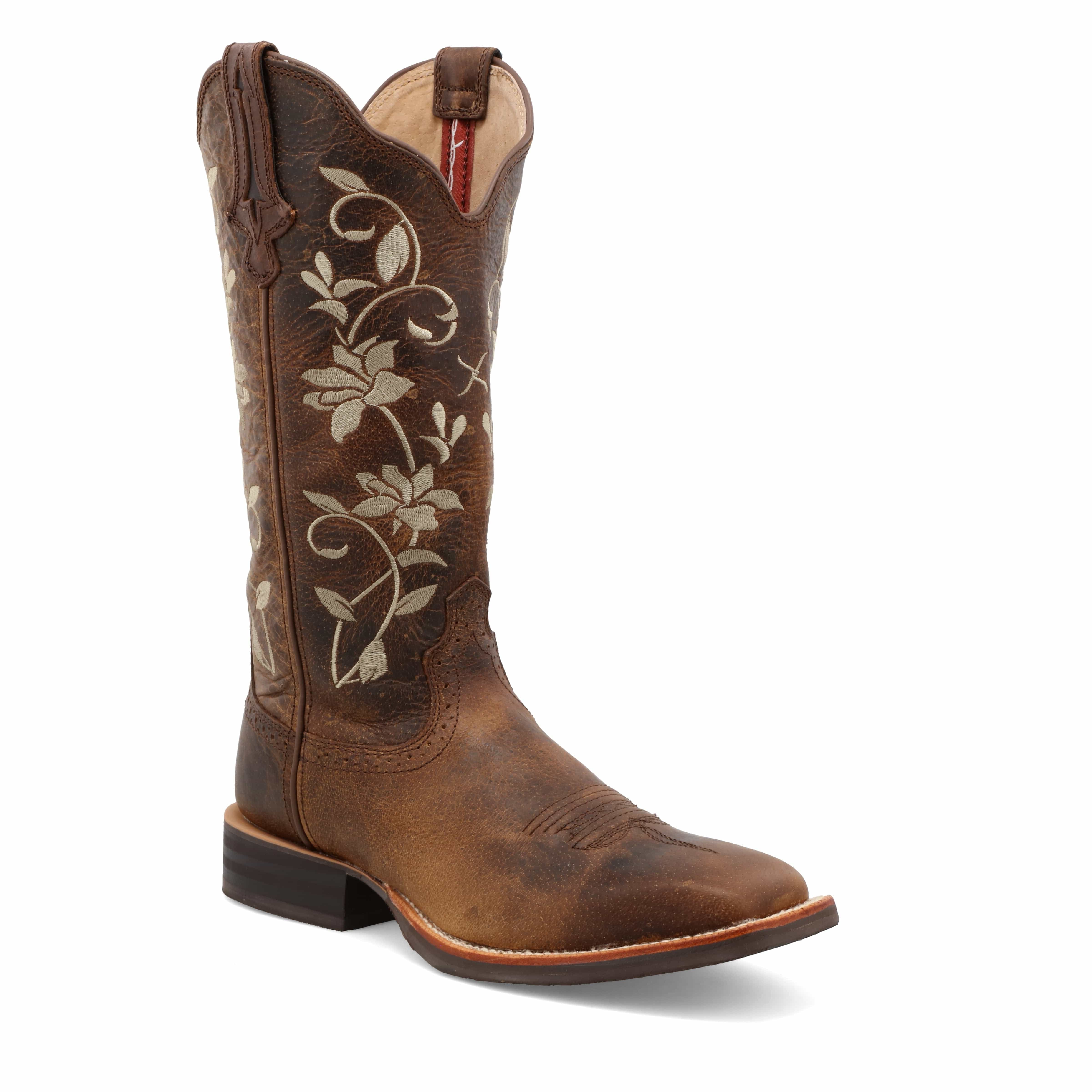 Twisted X Women's Oiled Bomber Ruff Stock Western Boot WRS0025 ...