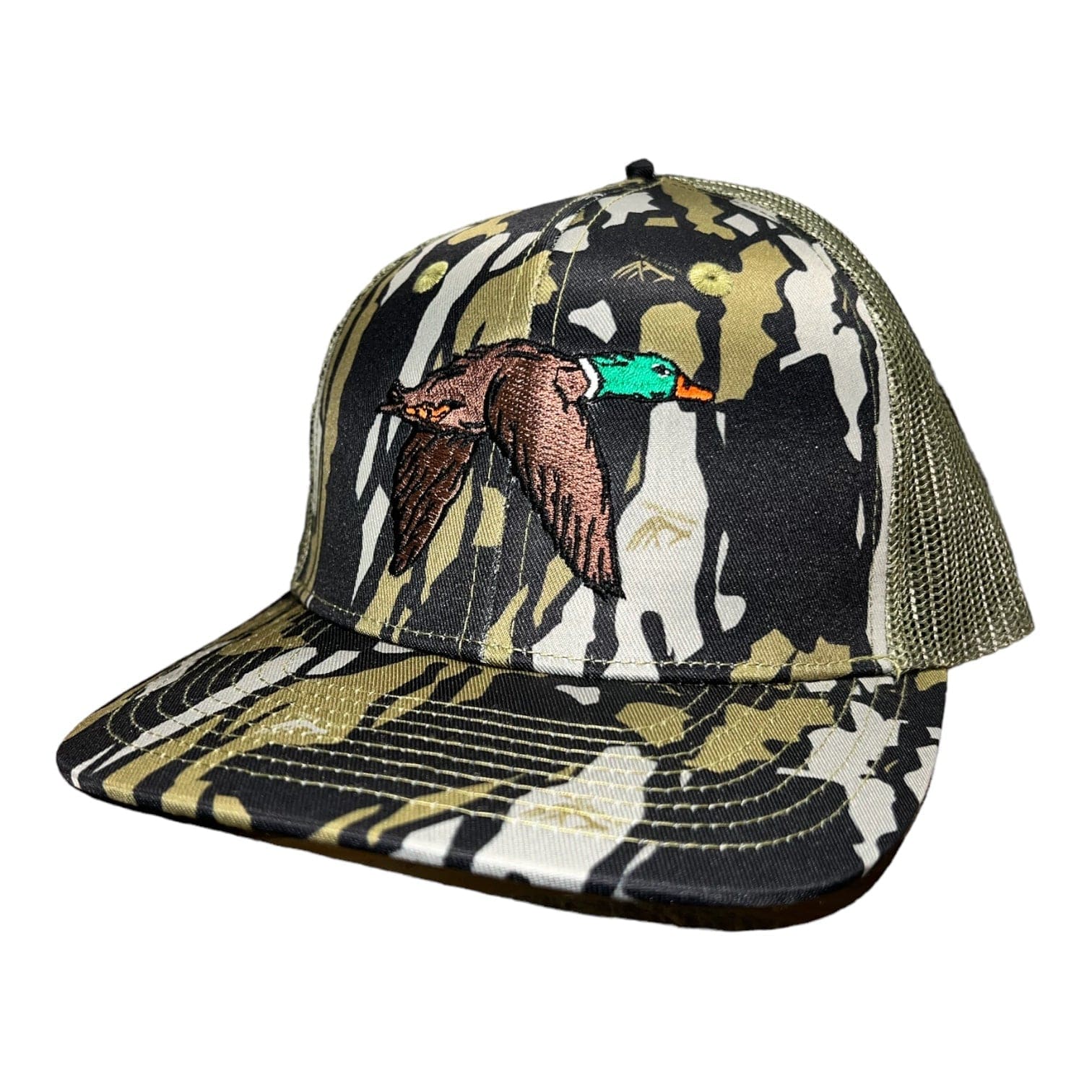 Whitetail Co. Mallard 🦆 Old Tree Bark Camo Trucker – Russell's Western ...