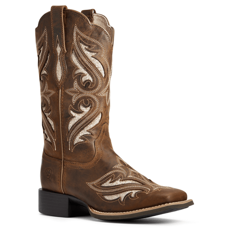 Ariat Women's Round Up Bliss Sassy Brown Western Boots 10034056 ...