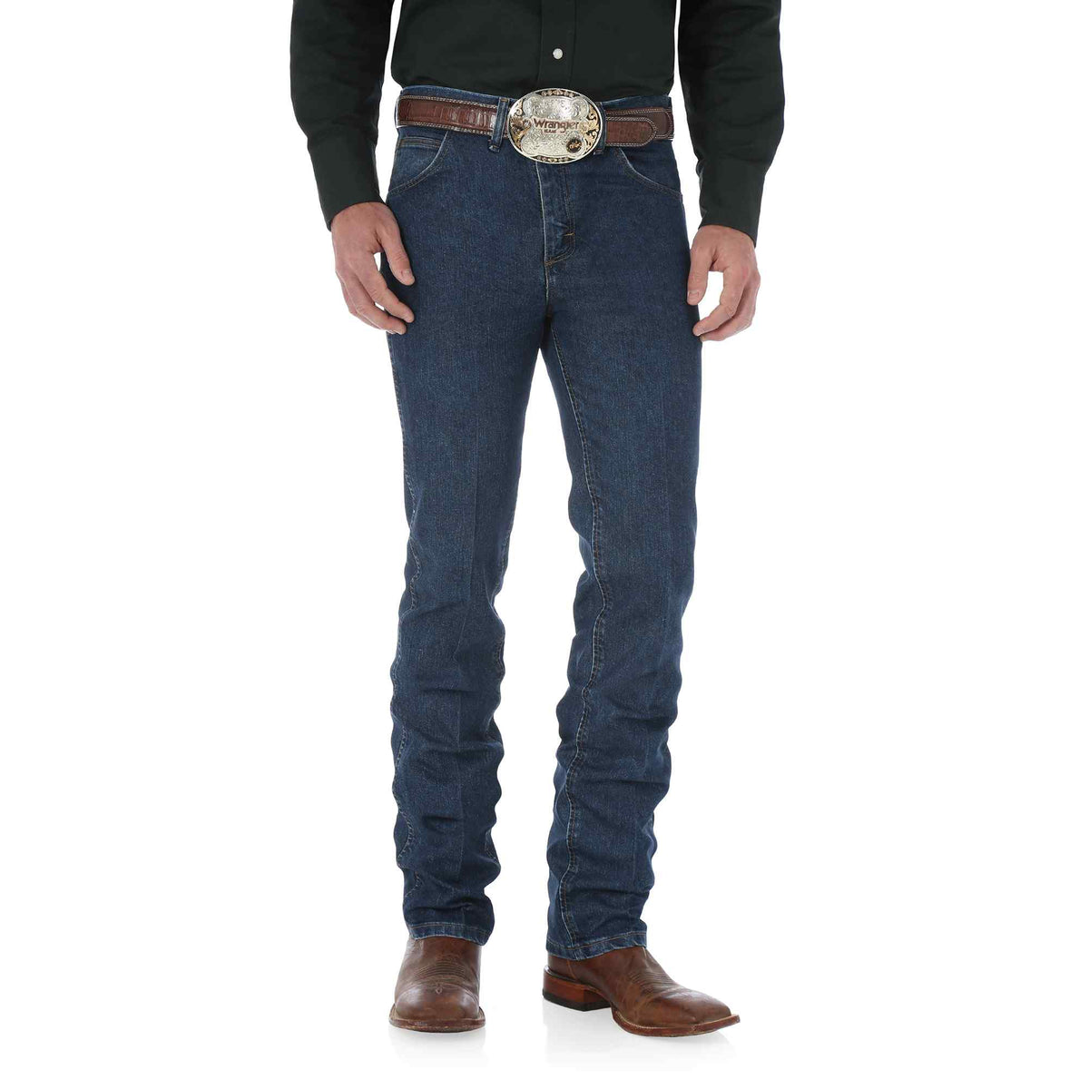 Wrangler Men's Premium Performance Cool Vantage Cowboy Cut Slim Fit Je ...